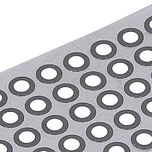 150Pcs 3D Scanning Diffuse Reflection Markers, 6.0mm Positioning Targets with Black 3D for 3D Scanner, 3D Tracking Dot, Renewed Alignment for Testing