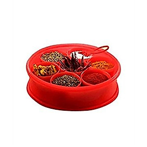 TP-675-T126 Tupperware Spice It Red Container