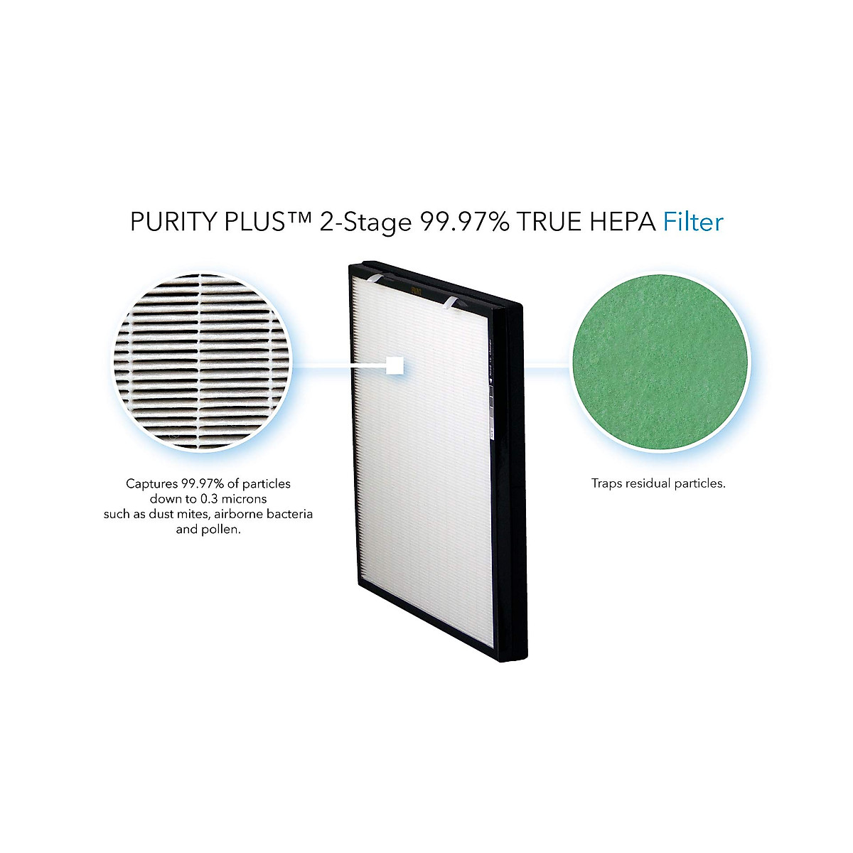 GENUINE LIFE CELL 2550 Replacement HEPA & Carbon Filter kit FITS 2550 MODEL ONLY.