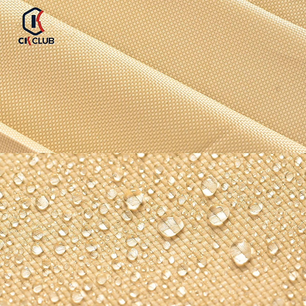 Patio Furniture Sectional Set Covers Large Water Resistant Outdoor Furniture Set Covers Loveseat Covers Beige 112" L x 98" W x 28" H