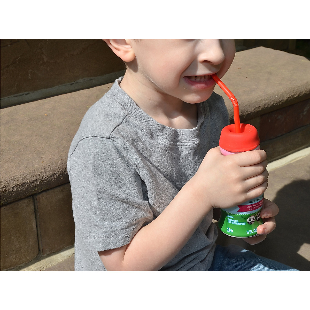 GCap® Universal Bottle Cap, BPA-Free, Spill Proof, Bottle Top Cover Sealing Lid, Travel Caps for Beverage and Water Bottles, 2pc