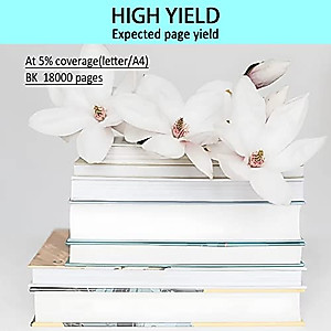 YOUTOP 1PK B721 B731 Black Toner Cartridge for 45488801 High Yield Black Toner Cartridge Compatible for Oki B721dn B731dnw B731dn