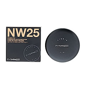 MAC Studio Fix Powder Plus Foundation - NW25 - Mid Tone Beige with Rosy Undertone for Light to Medium Skin (Neutral-warm) 15g / 0.52oz