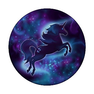 Pink Purple Teal Galaxy Unicorn PopSockets Standard PopGrip