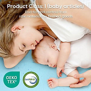 3 Inch Queen Memory Foam Mattress Topper, Cooling Gel Infused Mattress Topper, Ventilated Soft Bed Topper for Pressure Relief Back Pain Suitable for Sleeper Sofa, RV, Camper - CertiPUR-US Certified