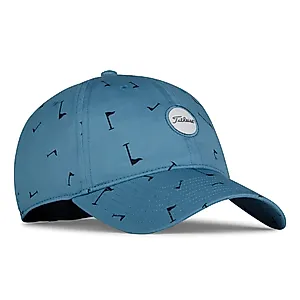 Titleist Women's Standard Montauk Print Golf Hat, Niagara/White, WMN