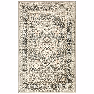 Mohawk Home Quinn Floral Traditional Beige (2' X 3') Accent Rug