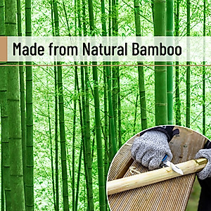 Slick- Bamboo Back Scratcher, 16.5”, 2 pcs, Back Scratcher for Men and Women, Wooden Back Scratcher Long Handle, Back Scratcher Bamboo, Wood Back Scratcher