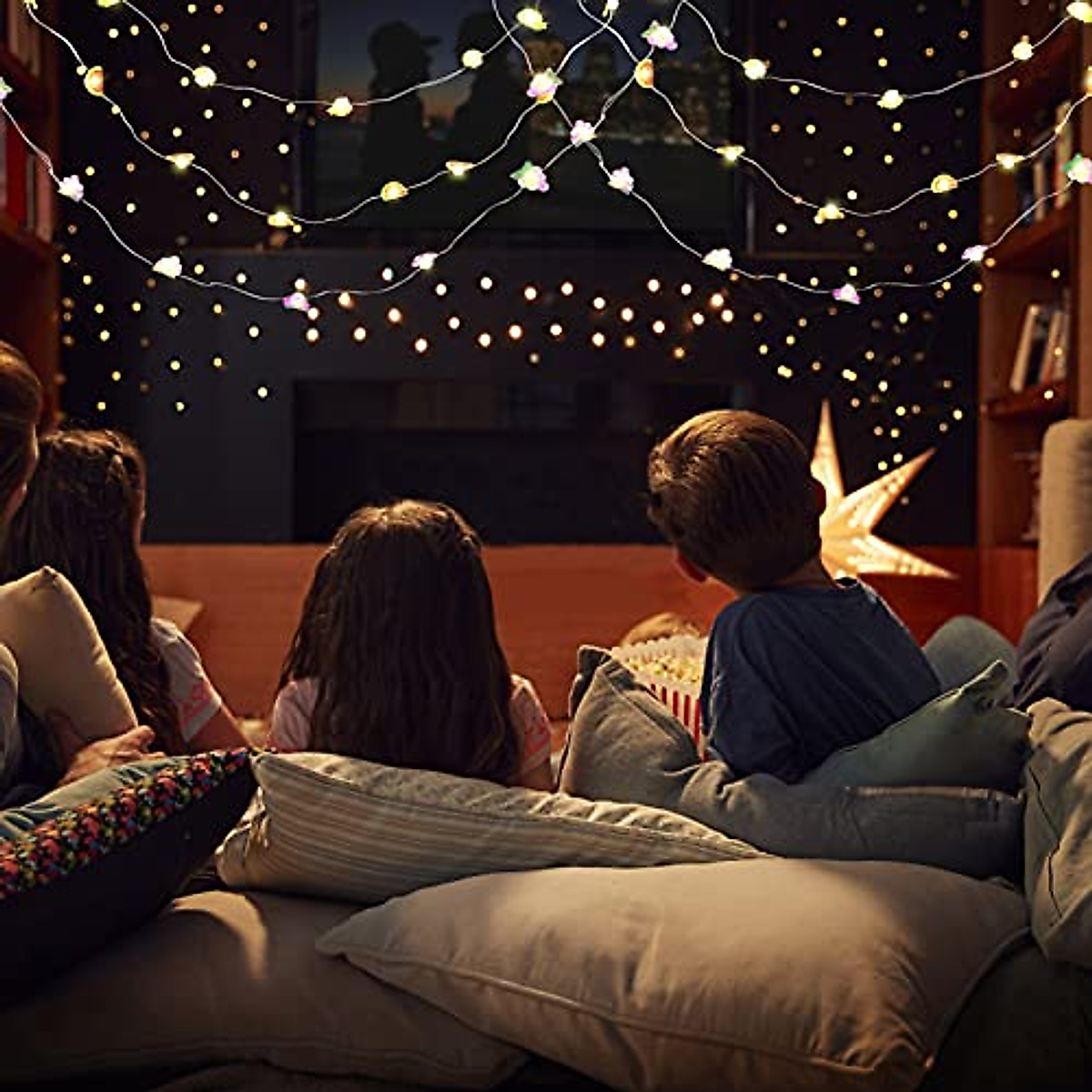 balacoo Fruit String Lights Battery Powered 3pcs Indoor Outdoor Lighting Lamp Lights LED Fairy Light for Christmas Wedding Home Birthday Garden Yard Patio Party Decor