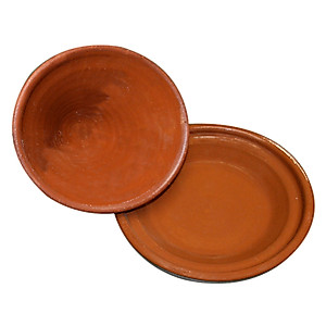 Moroccan Lead Free Cooking Tagine Glazed X-Large 13 Inches in Diameter Authentic Food