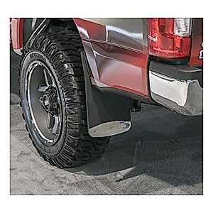 LUVERNE 251440 Front or Rear 12-Inch x 20-Inch Textured Rubber Mud Guards, Select Chevrolet Silverado, GMC Sierra 1500, 2500, 3500 HD