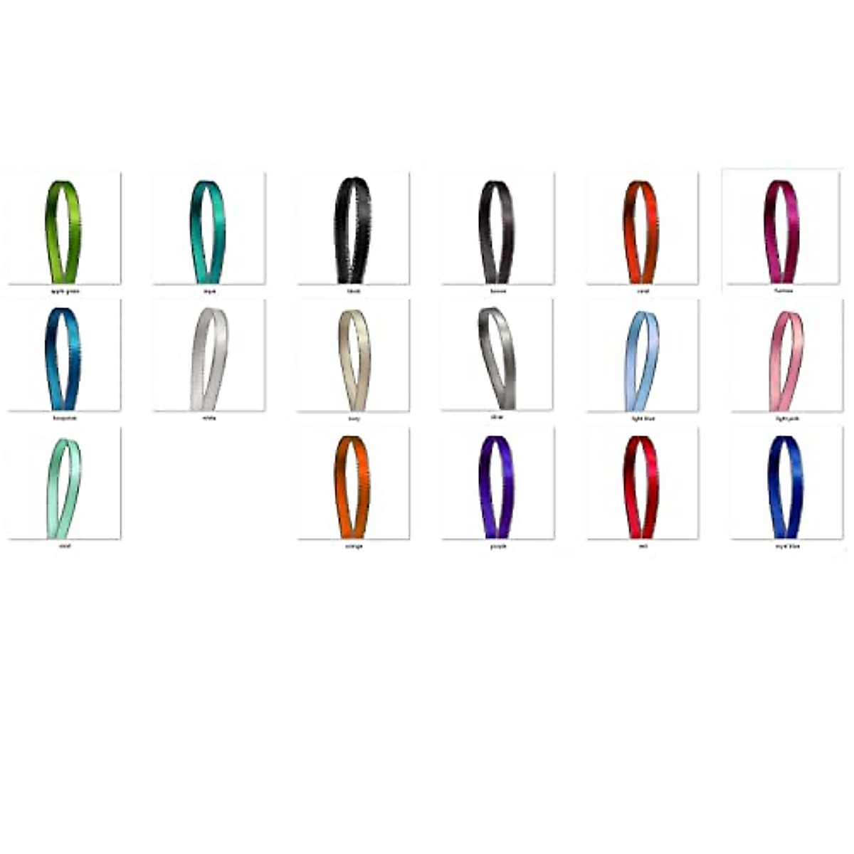 Party Favors Plus Brand Personalized Ribbon 3/8" Satin Silver Edge 50 Made Bows for Weddings Baby Showers etc Favor