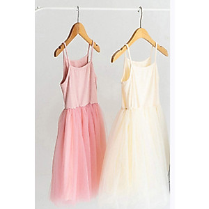 RJXDLT Baby Girls Tutu Dress Infant Tulle Dress Toddler Sleeveless Summer Dress 580 Soft Pink 110