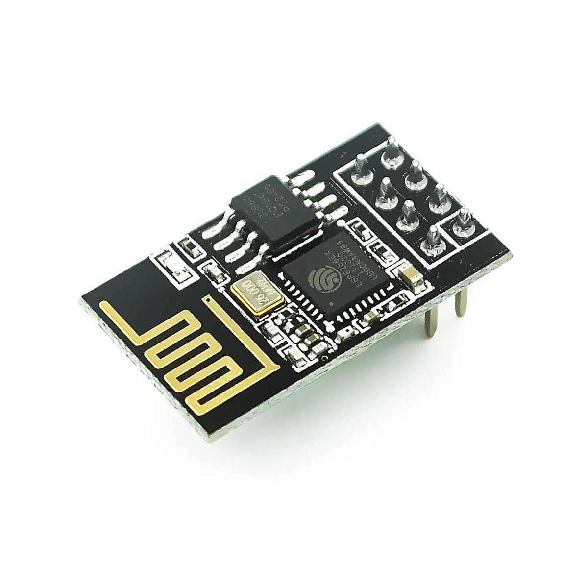 Acxico 2 pcs ESP8266 ESP-01S + 5V WiFi Relay Module Smart Home Remote Control Unlock Board