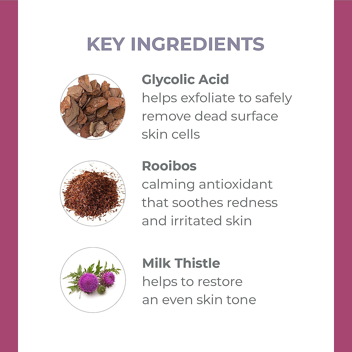 DERMA E Radiance Toner, Soothing Facial Toner with Glycolic Acid and Rooibos, 6 Oz, Daily Exfoliating Toner for Youthful & Radiant Glow, Nourishing & Hydrating Toner for Men and Women