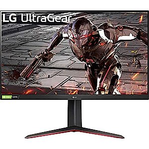 LG 32GN550-B 32 Inch Ultragear VA Gaming Monitor with 165Hz Refresh Rate/FHD (1920 x 1080) with HDR10 / 1ms Response Time with MBR and Compatible with NVIDIA G-SYNC and AMD FreeSync Premium (Renewed)