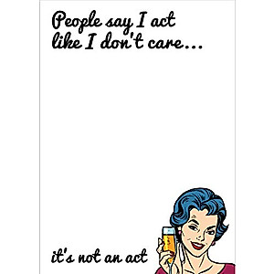 Funny Novelty Memo Pads - Funny Notepads for Office - Gift for Coworkers