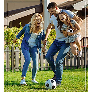 DolliBu Sport Plush Ball - Small Stuffed Sports Balls for Kids, Cute Squishy Soft Ball Toys for Throwing, Playing Catch, Playtime Plush Balls for Bedroom Decor - 3 Inch Soccer Ball