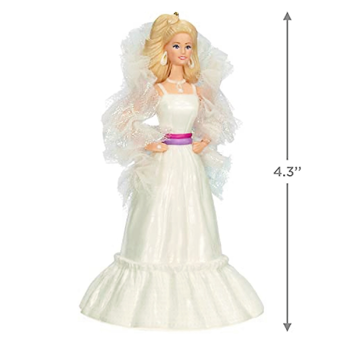 Hallmark Keepsake Christmas Ornament 2023, Crystal Barbie Ornament, Gifts for Her