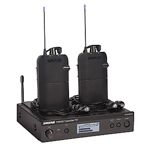 Shure PSM300 P3TR112TW Wireless in-Ear Personal Monitoring System with SE112 Earphones, Twinpack - H20 Band