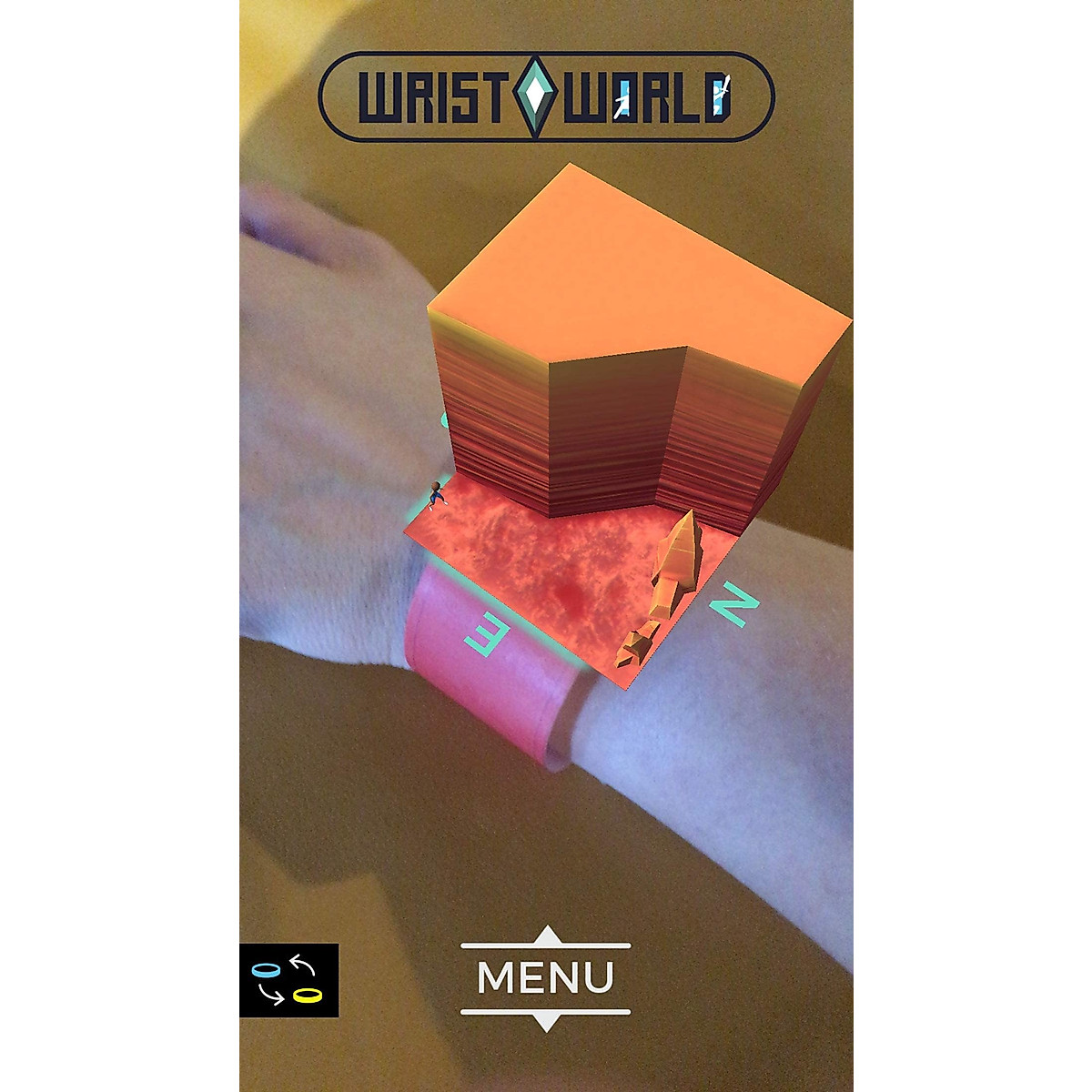 WRIST WORLD Hatsune Miku Wrist Band Set - an Augmented Reality Virtual AR RPG Adventure On Your Phone and Wrist