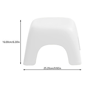 PRETYZOOM Step Stool for Kids, Plastic Skid-Resistant Foot Stool, Single Stool for Toddler Toilet Potty Training