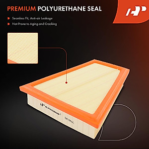 A-Premium Engine Air Filter Compatible with BMW F10 E84 E89 528i, 528i xDrive, X1, Z4, 2011-2016, 2.0L 3.0L, Flexible Panel, Replace# 13717582908