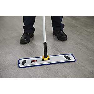 Rubbermaid Commercial Products, Lightweight HYGEN Quick-Connect Mop Frame for Wet or Dry/Dust Pads, 17 Inch, FGQ56000YL00