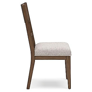 Signature Design by Ashley Cabalynn Traditional Dining Chair Set, 2 Count, Brown & Tan