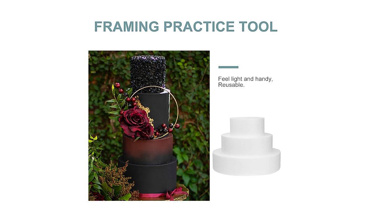 Create Stunning Displays with Foam Wedding Cake Dummies