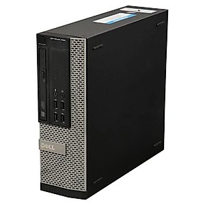 Dell Optiplex 990 Desktop Computer, Intel Core i5 3.1GHz, 4GB RAM, 250GB HDD, Keyboard/Mouse, DVD, 17in LCD Monitor, Windows 10 (Renewed)