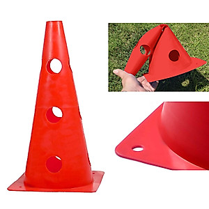 ASENVER Hurdle Ladder Triangle Marker Cone Pad Disk Hurdle Multifunctional Set