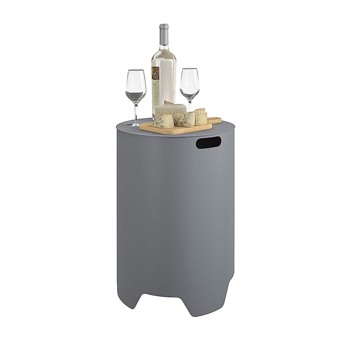 CosmoLiving by Cosmopolitan, Astra Collection, Propane Tank Holder, Dark Gray (87833CHC1E)