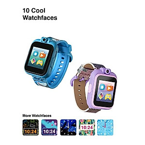 PlayZoom 2 Kids Smartwatch & Headphones - Video Camera Selfies STEM Learning Educational Fun Games, MP3 Music Player Audio Books Touch Screen Sports Digital Watch Gift for Kids Toddlers Boys Girls