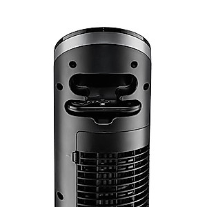 Lasko Apex 42" Tower Fans for Home, 29 ft/s Airflow, Quiet 28 dB on Low, 90° Oscillation, 12 Hour Timer, Air Filter for Hair & Dust, Remote Control, Black, RST200