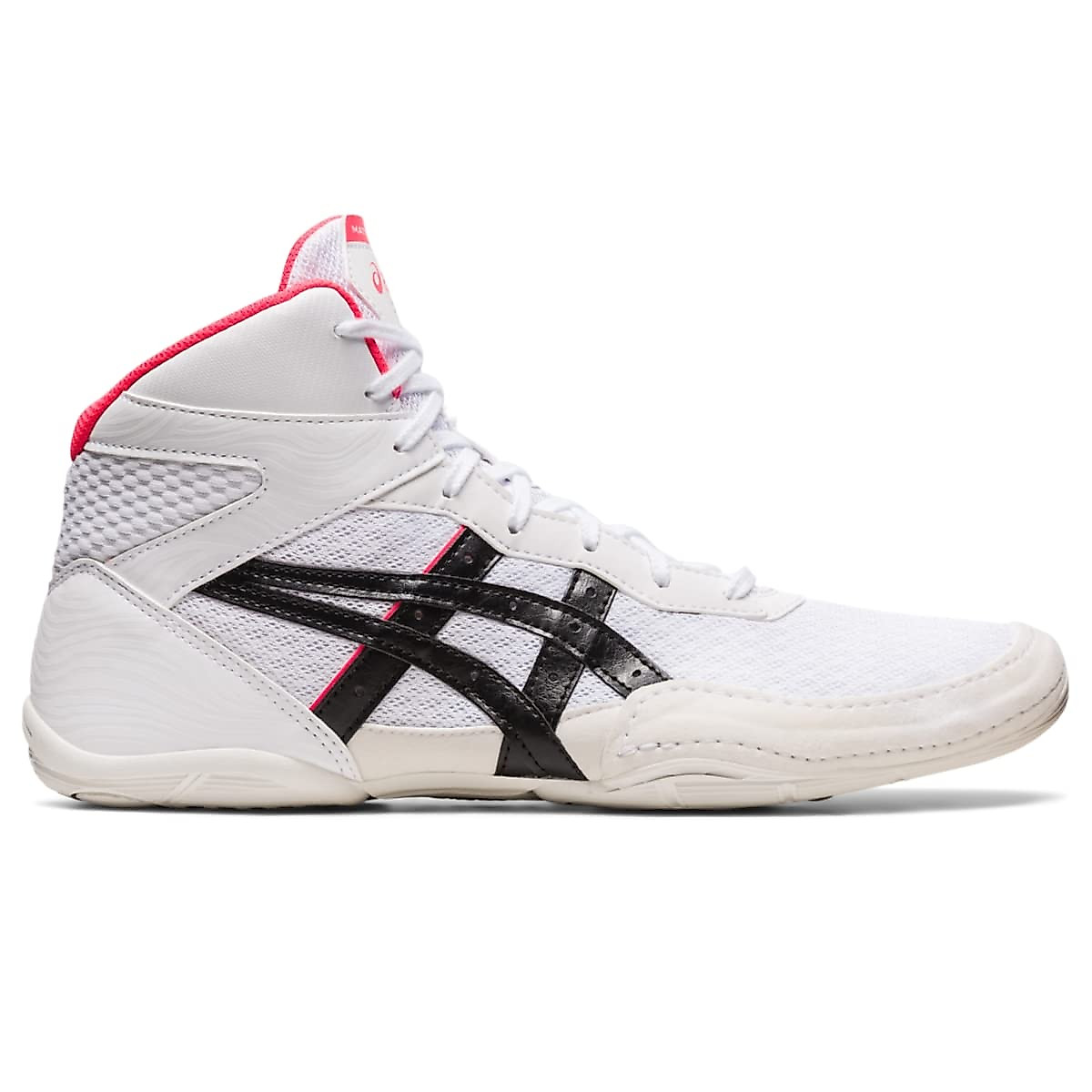 ASICS Men's Matflex 7 Wrestling Shoes, 11, White/Diva Pink