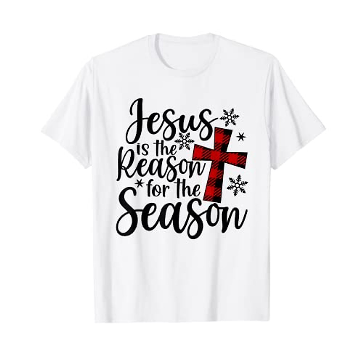 Funny Christian Jesus The Reason Christmas Stocking Stuffer T-Shirt