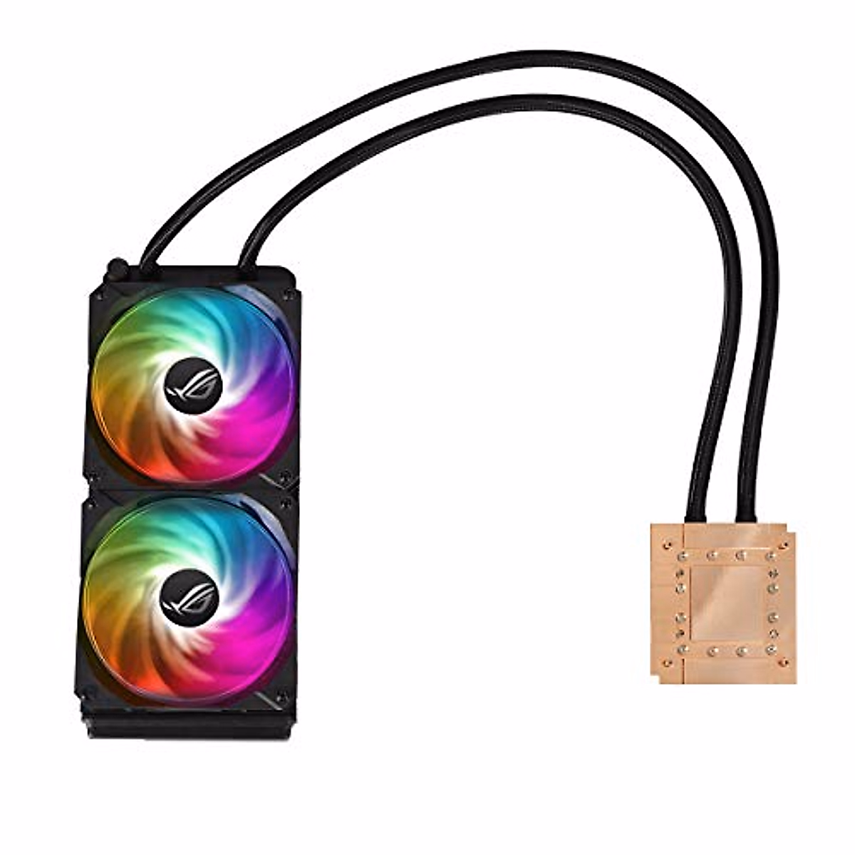 ASUS ROG Strix LC AMD Radeon™ RX 6800 XT OC Edition Gaming Graphics Card (PCIe 4.0, 16GB GDDR6, HDMI 2.1, DisplayPort 1.4a, Full-Coverage Cold Plate, 240mm Radiator, 600mm tubing, GPU Tweak II)