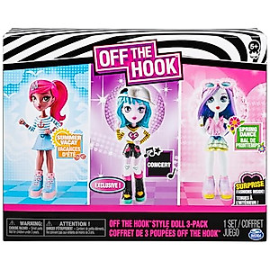 Off the Hook Style Doll 3-Pack, 4-inch Small Dolls with Mix and Match Fashions and Accessories, for Girls Aged 5 and Up, Exclusively at Amazon
