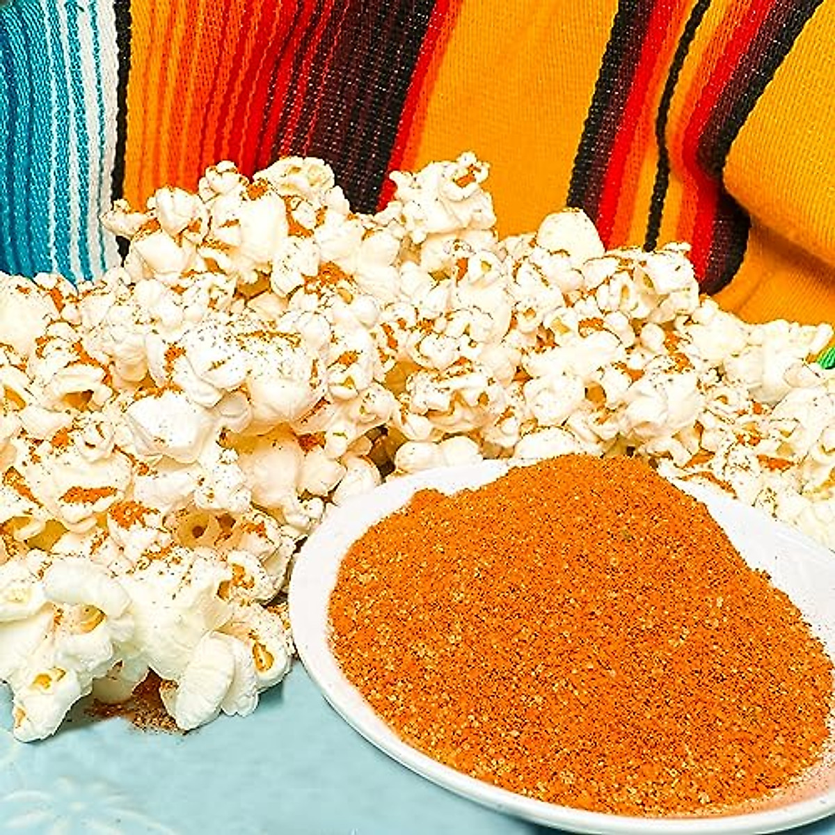 ¡Mucho Gusto! Chipotle Elote Seasoning - 8.8 oz Popcorn Seasoning -Authentic Mexican Street Corn Seasoning & Taco Seasoning -Use as Popcorn Flavoring Seasoning, Chipotle Seasoning & in a Popcorn Kit