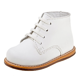 JOSMO baby girls Unisex Walking First Walker Shoe, White, 3.5 Infant US