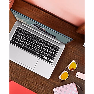 HP Chromebook 14 Laptop, Intel Celeron Processor, 4 GB RAM, 32 GB eMMC, 14” HD (1366 x 768) Touchscreen, Chrome OS, Webcam & Dual Mics, Work, Entertainment, Long Battery Life (14a-na0150nr, 2021)