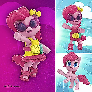 My Little Pony Smashin’ Fashion Party 2-Pack - 30 Pieces, Pinkie Pie and DJ Pon-3 Poseable Figures and Surprise Fashion Toy Accessories