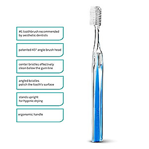Supersmile Patented 45° Crystal Collection Toothbrush