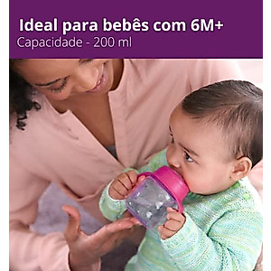 Philips Avent Classic Soft Spout Cup, 200ml (Pink/Purple)