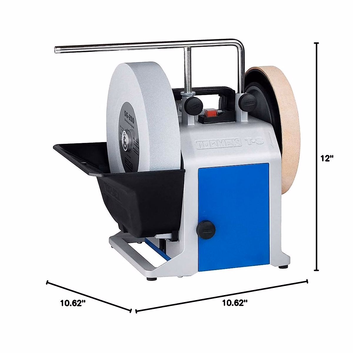 Tormek T-8 Magnum Kit (Tormek T-8 Original + Tormek HTK-806 Hand Tool Kit + Tormek TNT-808 Woodturner's Kit) Sharpener for hand and woodturning tools (US Version)