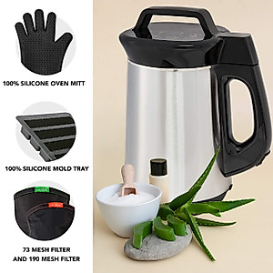 Ivation Herbal Infusion Machine, Botanical Extractor Infuser for making Butters, Oils & Tinctures, Chocolate & Gummies, Makes 1 -4 cups (2 to 8 sticks) of Butter, 2 Mesh Filters