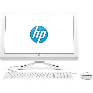 2019 New HP 22 All-in-One PC Full HD 21.5" Intel Celerion G4900T Intel UHD Graphics 610 1TB HDD 4GB SDRAM DVD Privacy Webcam Serenity Mint
