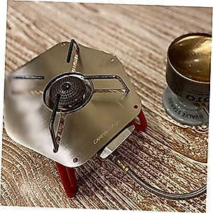 Sosoport Camping Accessories 1pc Stove Heat Shield Barbecue Burner Heat Shield Cooktop Burner Backpacking Stove Cooking Set Stainless Steel Electric Stove Burners Insulation Plate