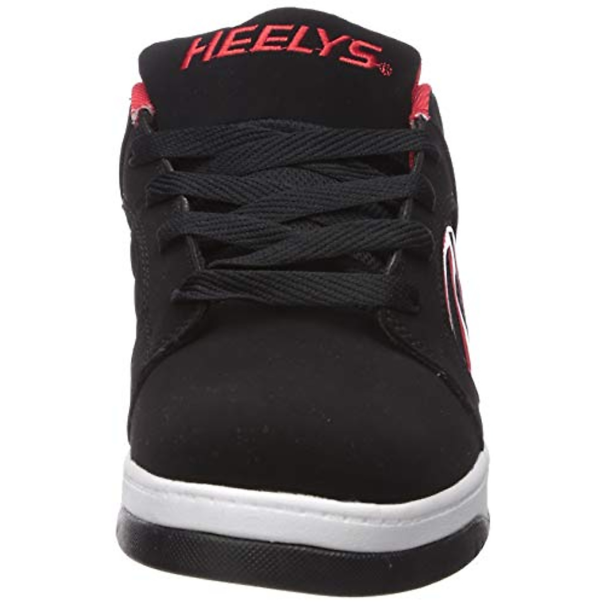 Heelys Men's Voyager Tennis Shoe, Black/Red, 12 M US